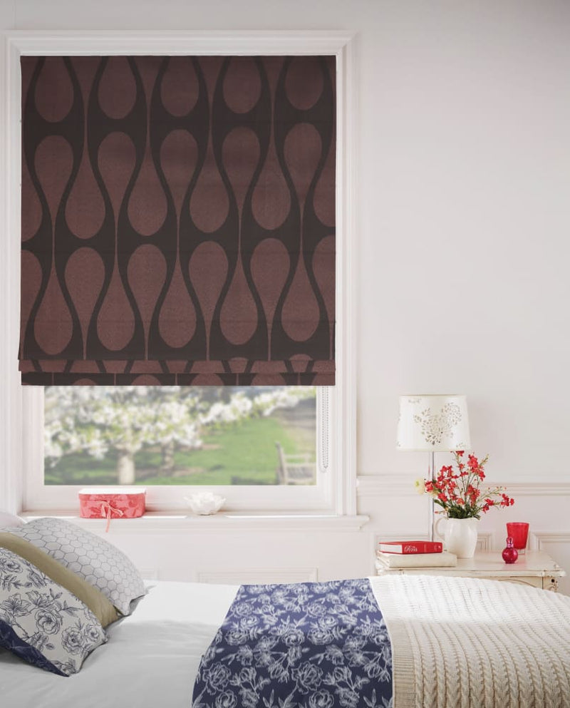 Choco Thunder - Roman Blinds - Forever Blinds