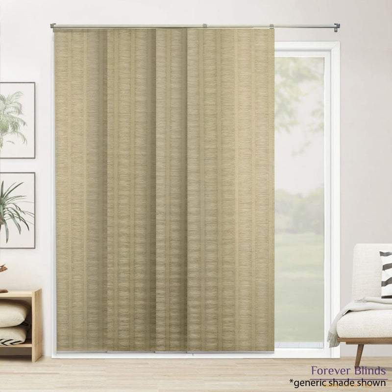 Textured Maroon - Panel Blinds - Forever Blinds